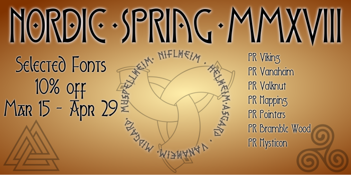 Nordic Spring Promo | prfonts